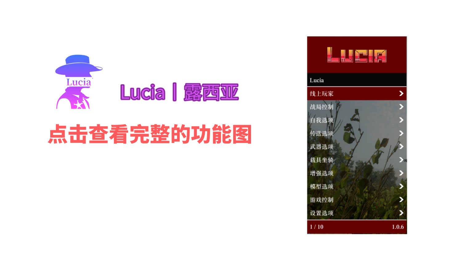 荒野大镖客2lucia露西亚辅助功能详细介绍 - RDR2辅助|Fikit|厄里斯|黄昏|EXO|俄勒冈|荒野大镖客大表哥2线上辅助网